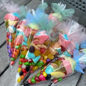 Candy Cone Candy Bags - Etsy
