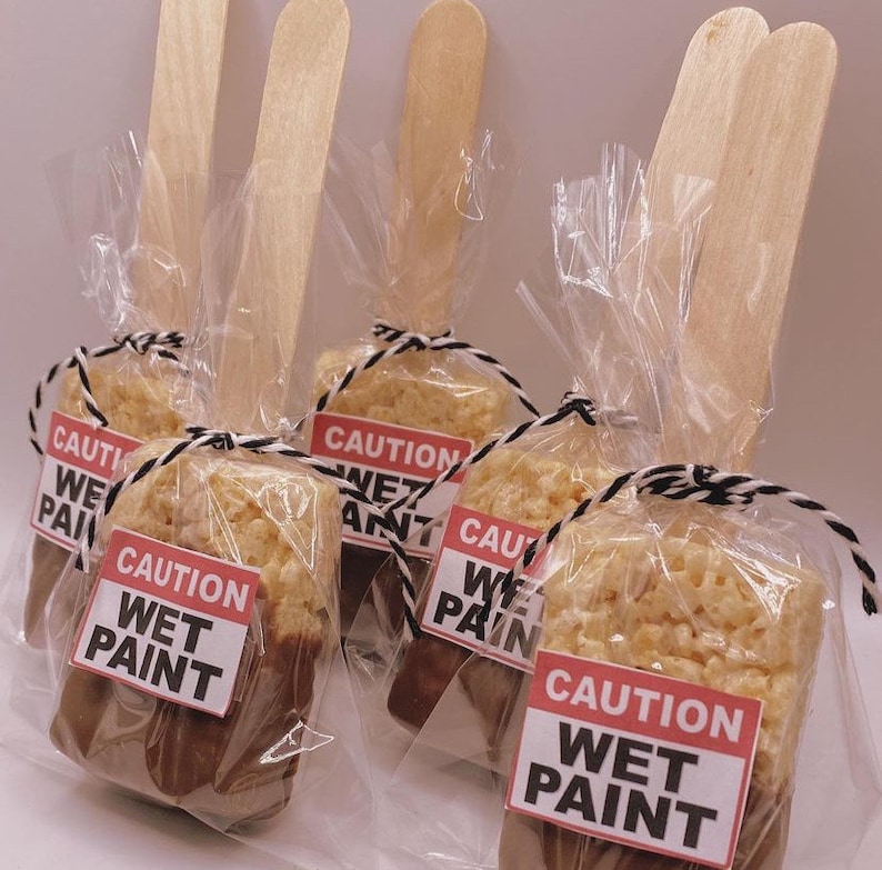 Construction Themed Rice Kripy Treats - Etsy
