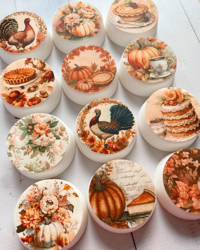 Thanksgiving Chocolate Covered Oreos: Fall Harvest Edible Image Cookies ...