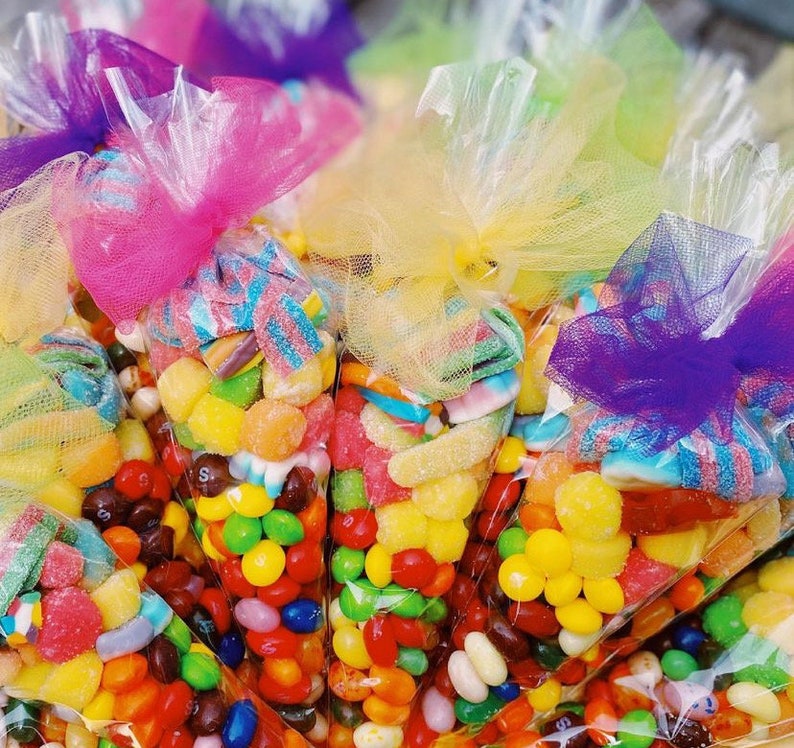 Candy Cone Candy Bags - Etsy