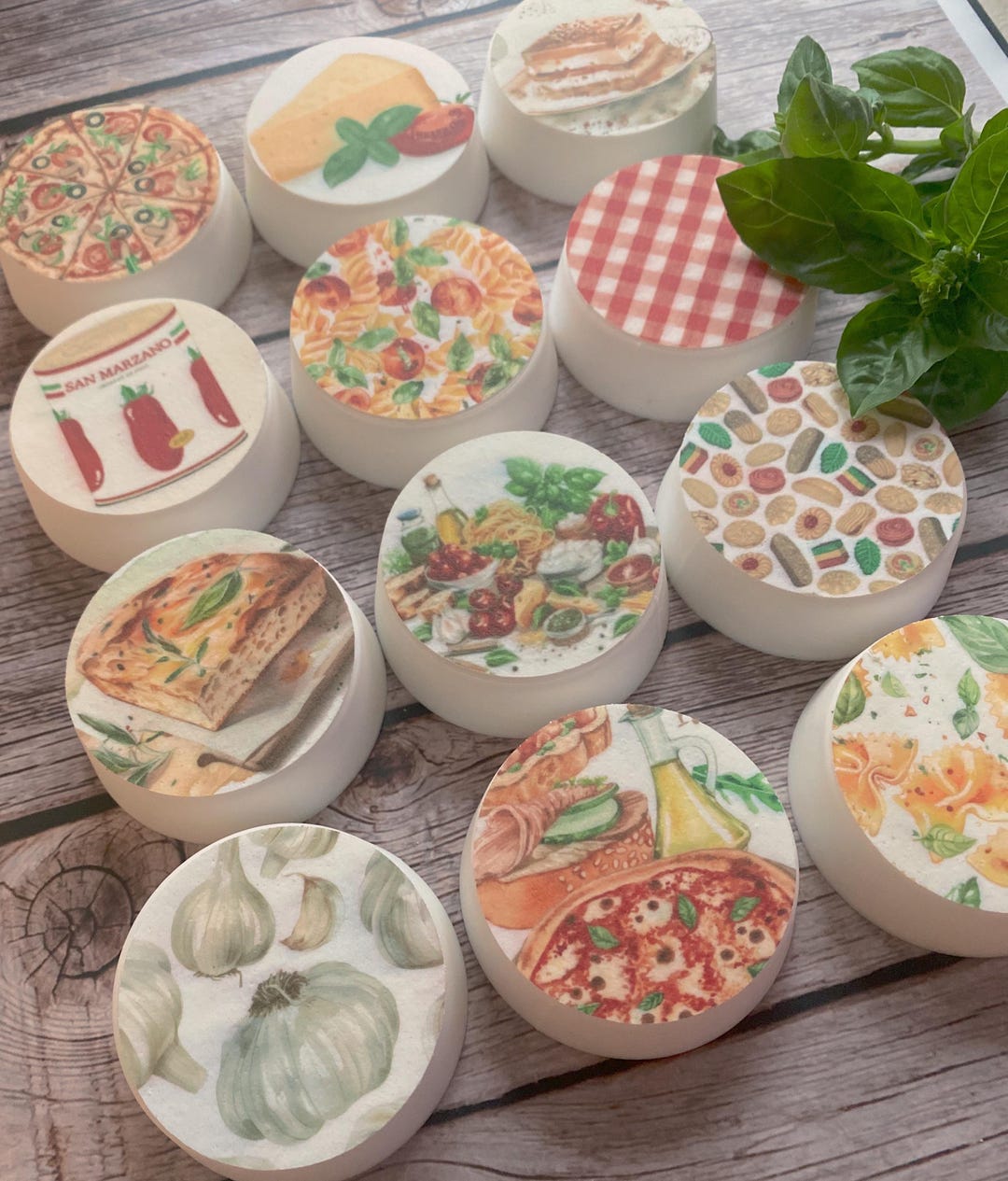 Italian Food Chocolate Covered Oreos: Edible Art Cookies - Etsy