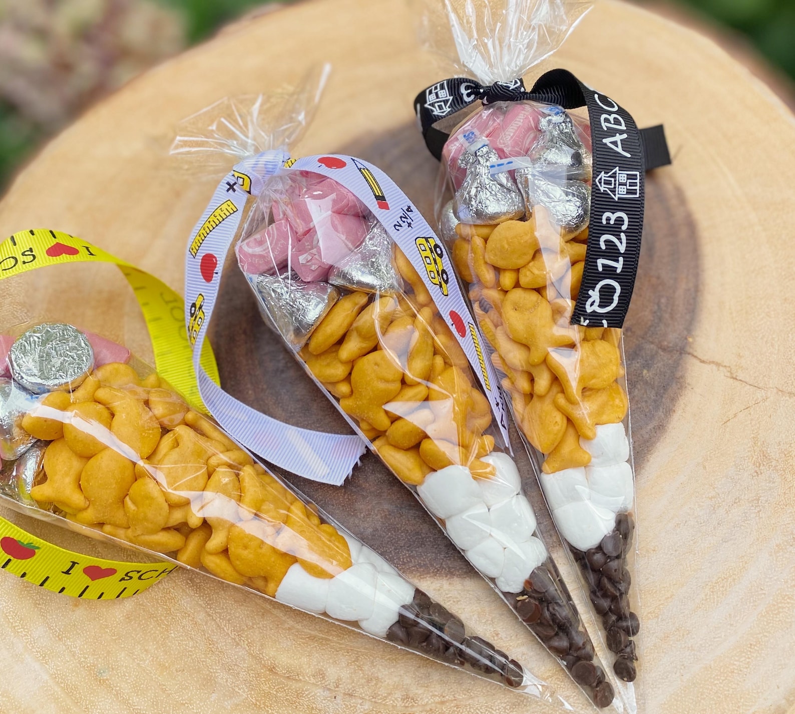 Back to School Pencil Shaped Treats Bags (set of 3) - Etsy