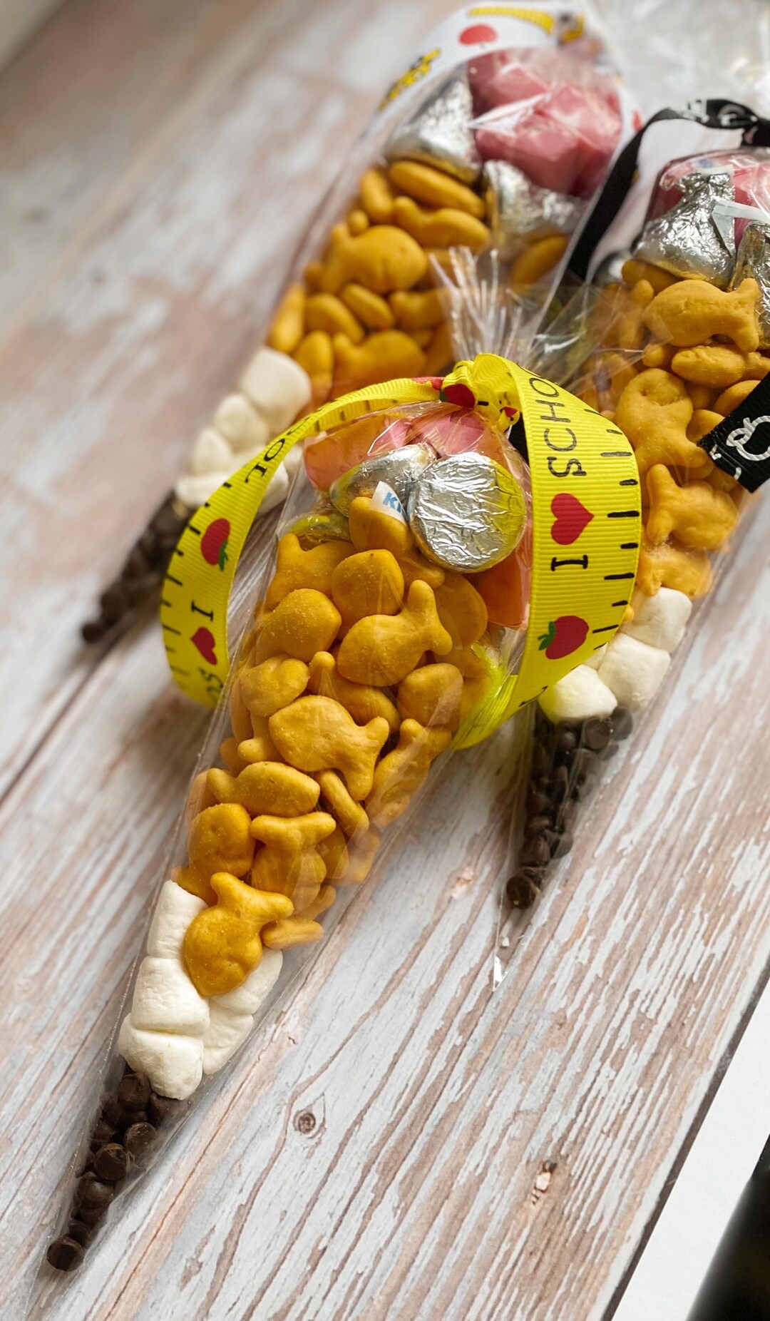 Back to School Pencil Shaped Treats Bags (set of 3) - Etsy