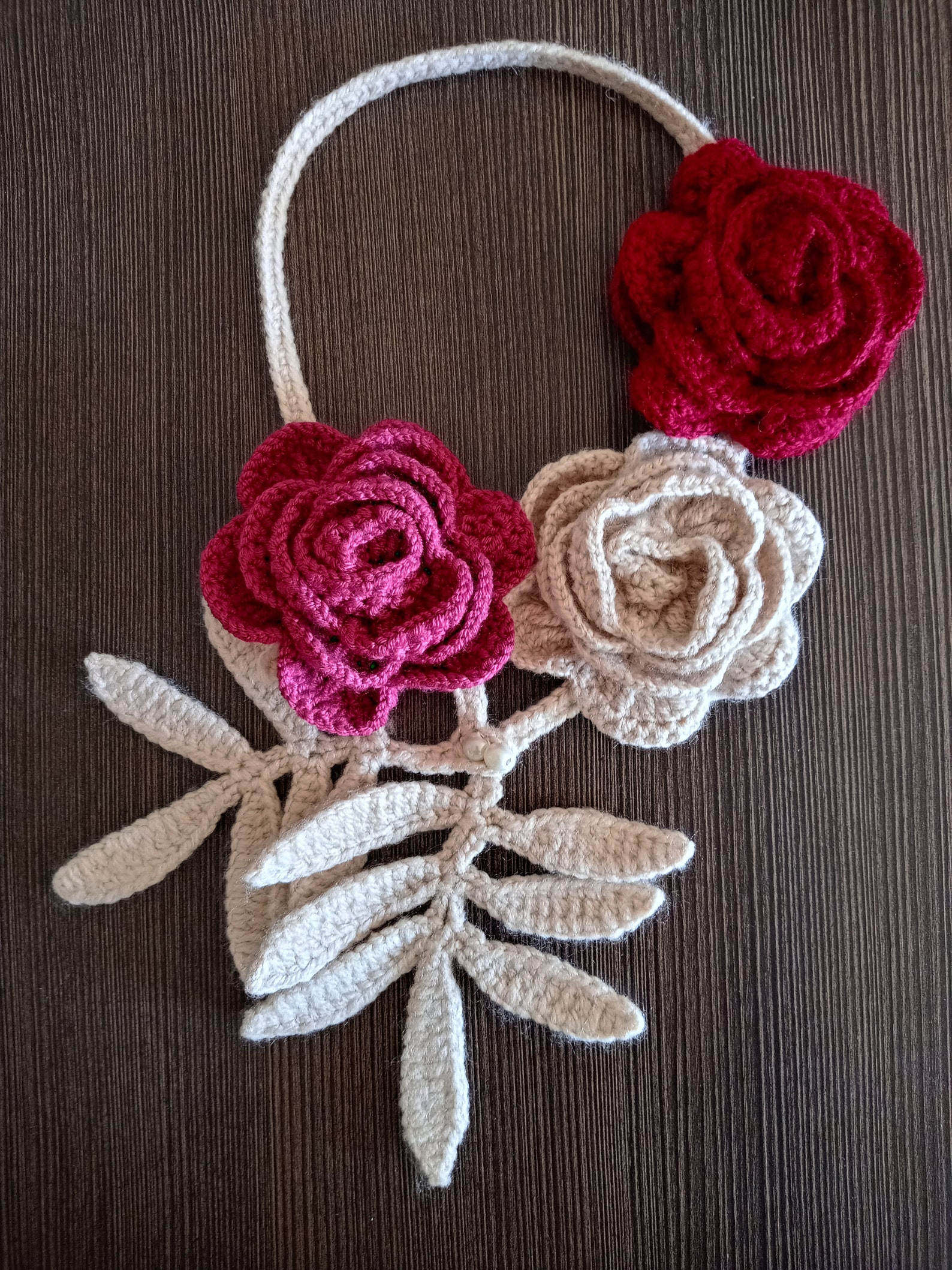 New Crochet Flower Necklace-necklace Accessories-handmade Crochet ...