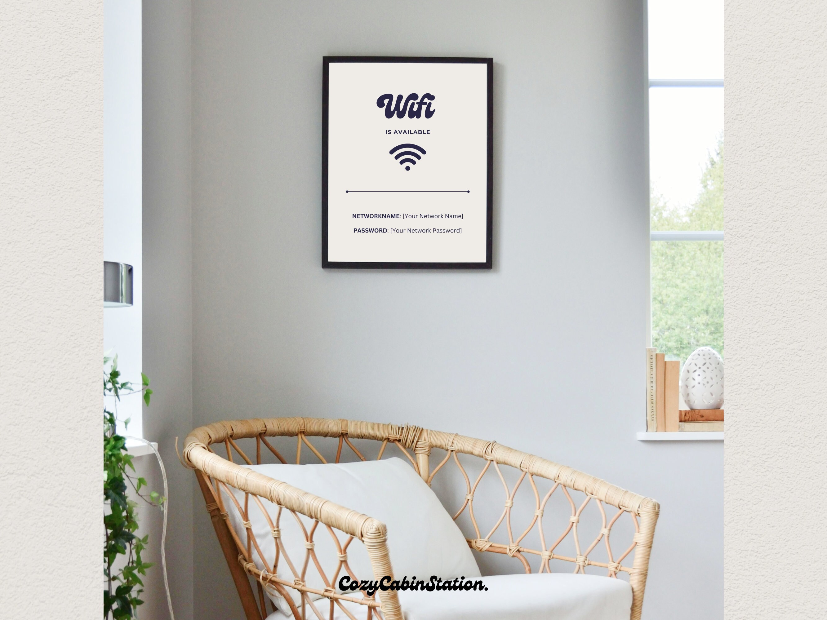 25 Modern Airbnb & Rental Hosting Signs Bundle Short-term Rental Signs ...