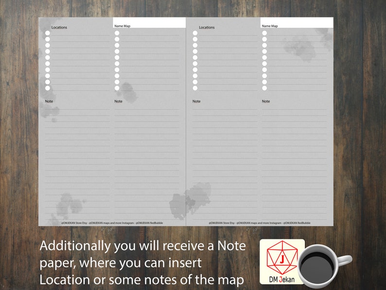 Map Grid Bundle | Printable Grids for D&D | Dungeons and Dragons Dnd 5e ...