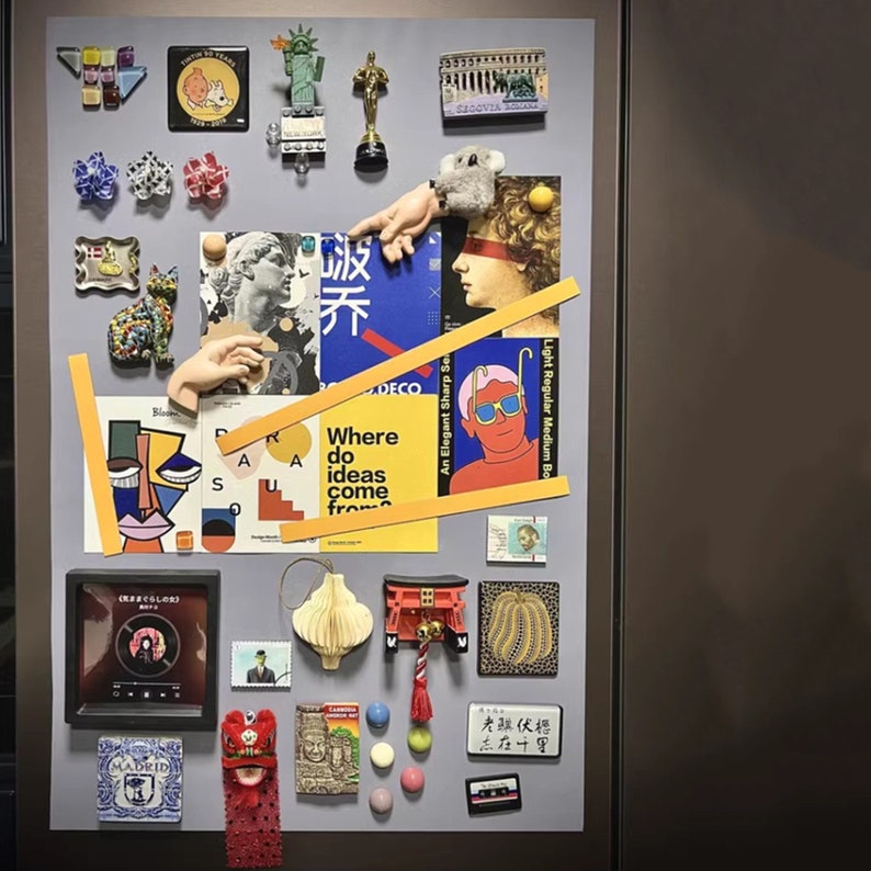 Custom 11x11 Singing Magnetic Photo Fridge Magnets, Travis Scott Music ...