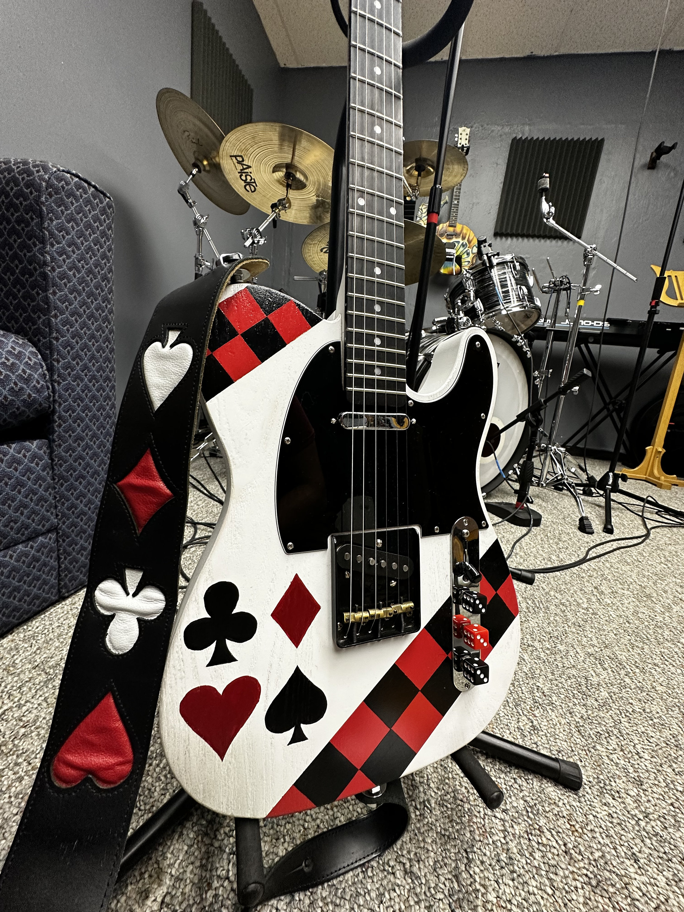 MADE TO ORDER - Custom Refinished Tele/strat Body/neck, in Unique Style ...