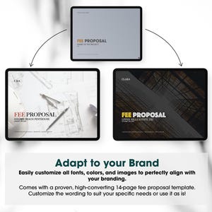 Interior Design FEE PROPOSAL Template | Canva | Powerpoint | Keynote ...