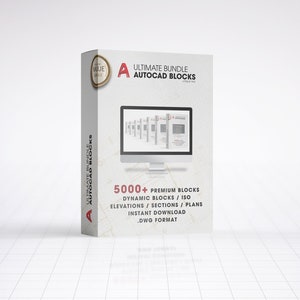 Ultimate Autocad Blocks BUNDLE | CAD Blocks | 2D Drawings | Kitchen ...