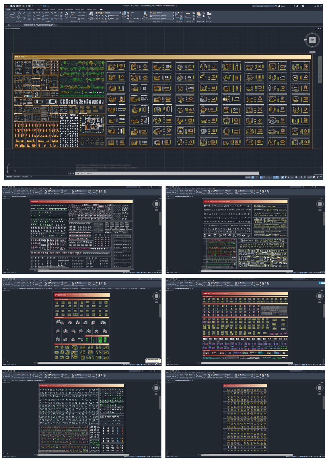 Ultimate Autocad Blocks BUNDLE | CAD Blocks | 2D Drawings | Kitchen ...