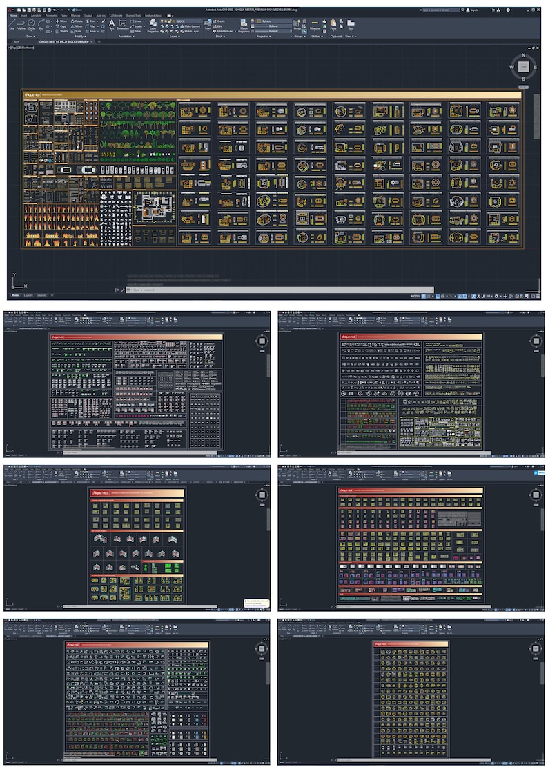 Ultimate Autocad Blocks BUNDLE | CAD Blocks | 2D Drawings | Kitchen ...