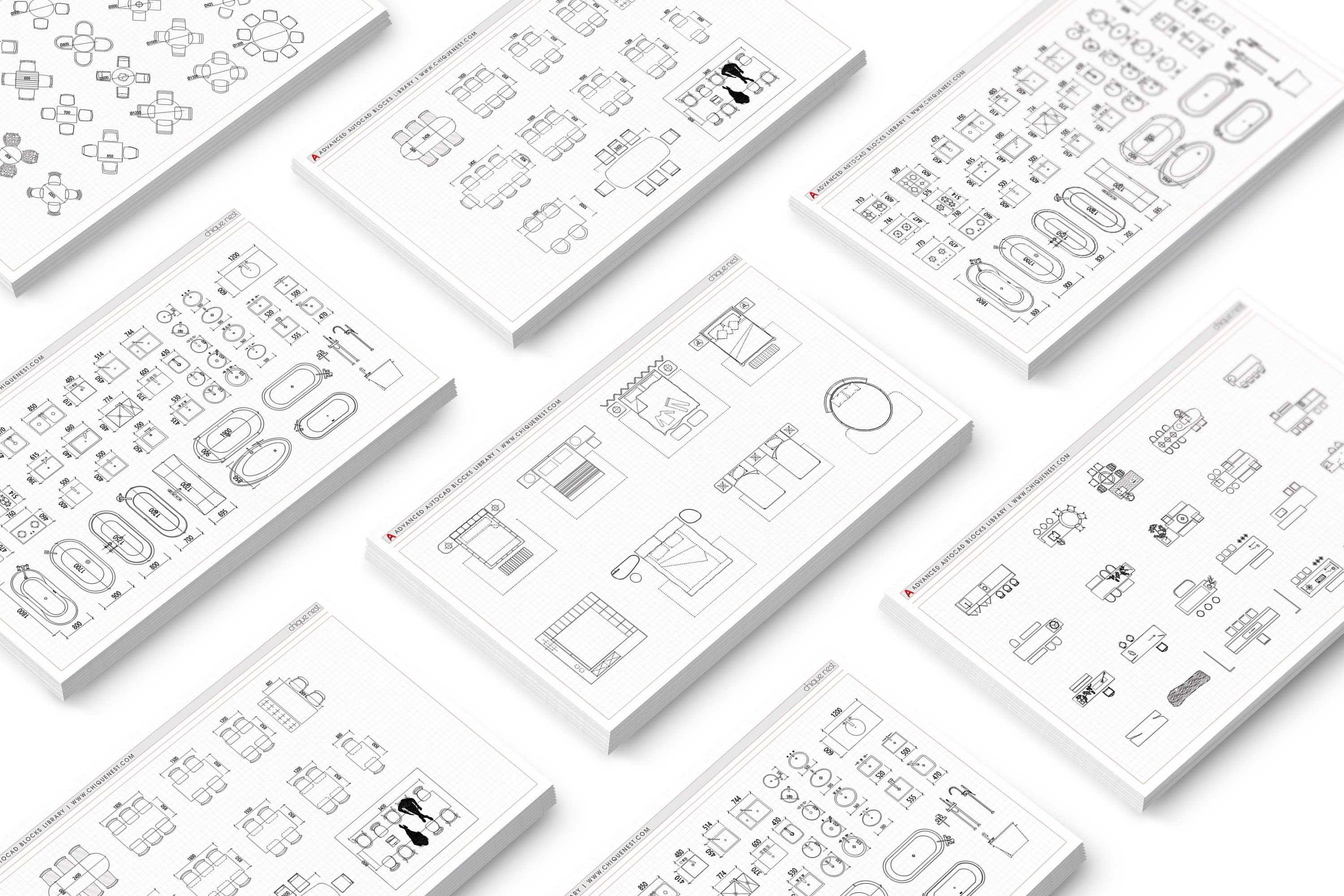 All Purpose Furniture Blocks | CAD Blocks | 2D Drawings | Living Room ...