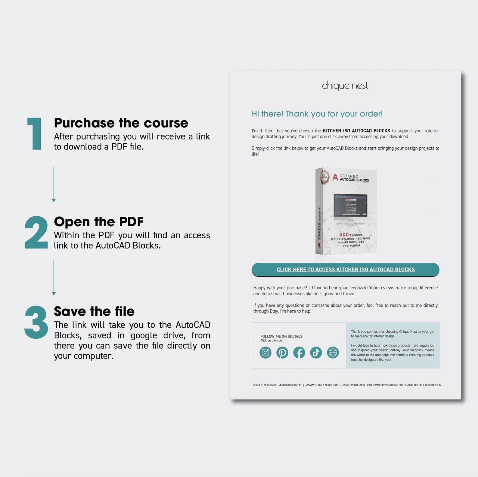 Premium Kitchen ISO Models / | CAD Blocks | 2D Drawings | Kitchen ...