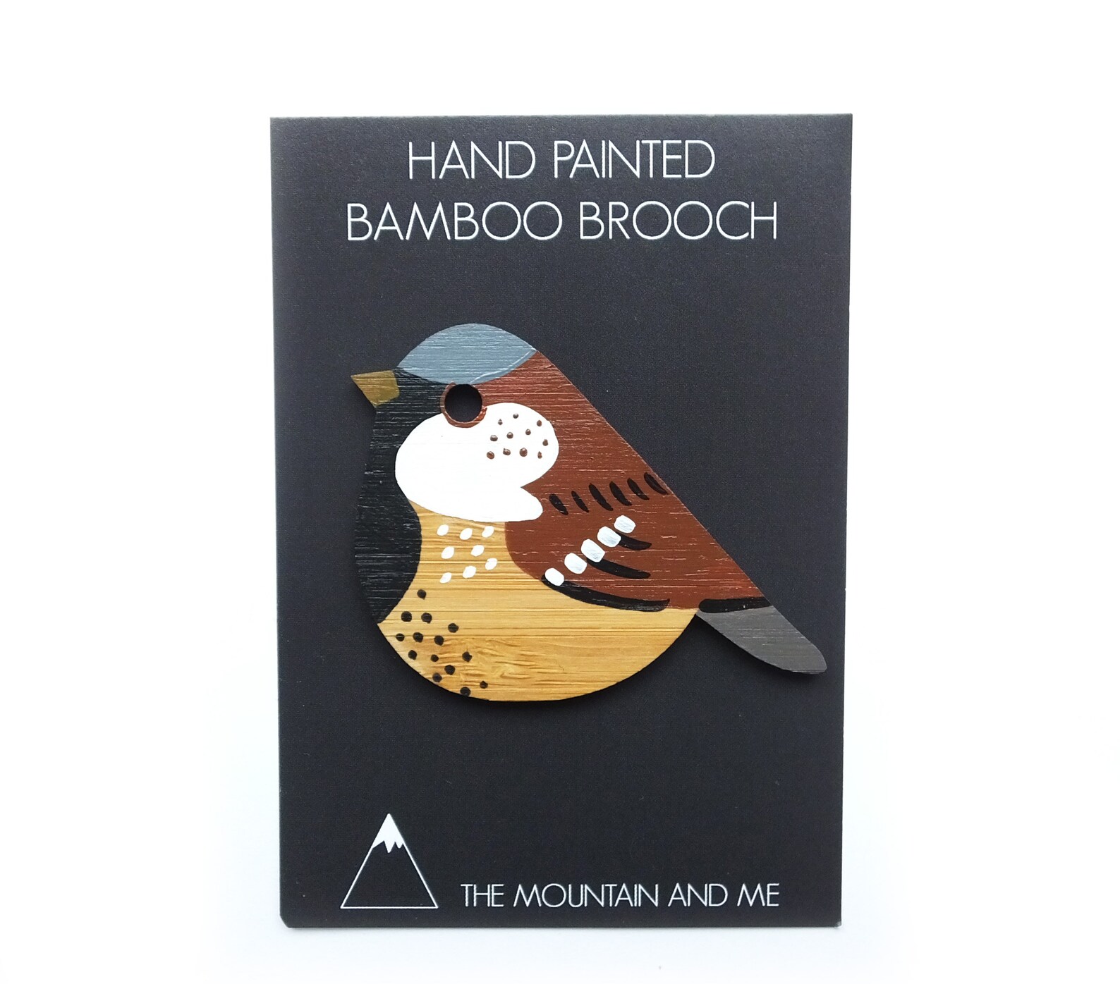 House Sparrow Bird Brooch Sparrow Gifts Bird Gifts British | Etsy