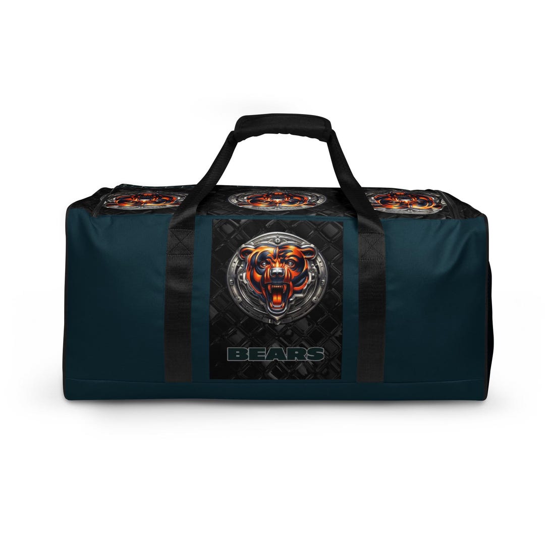 Chicago Bears Sports Team Duffle Bag - Etsy