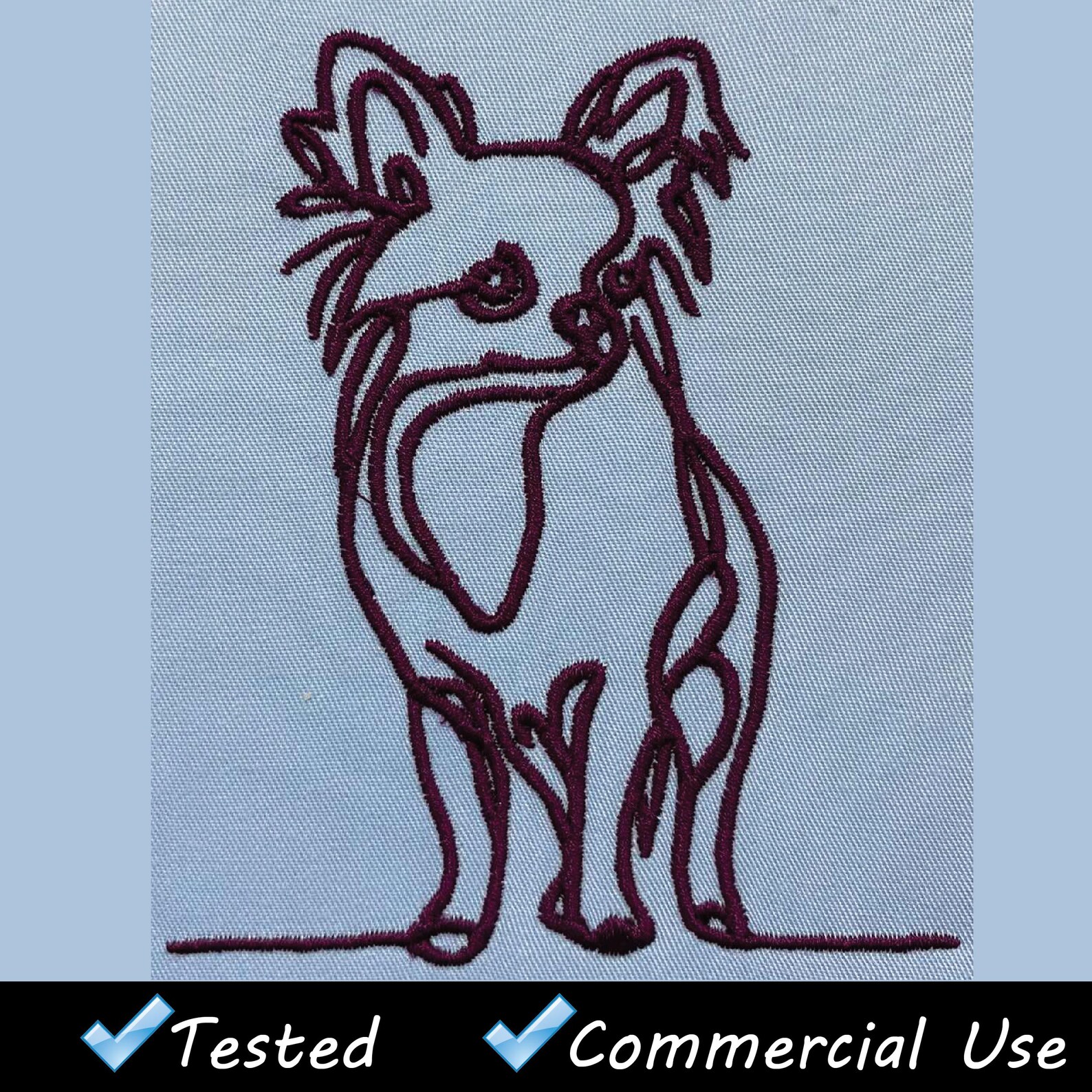 5 Embroidery Design Minimalist Chihuahua Line Art,dog Breed,pet ...