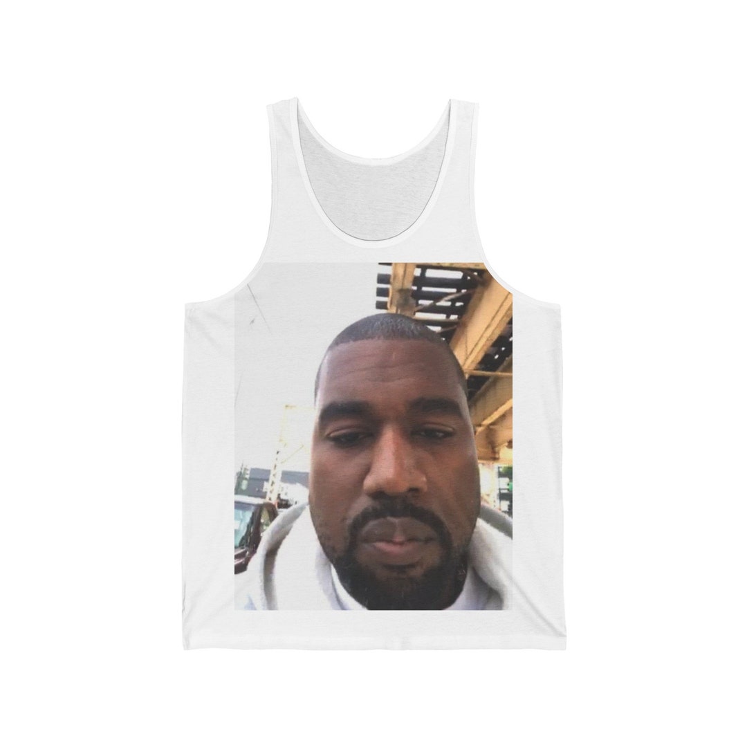 Kanye West Meme Jersey Tank - Etsy