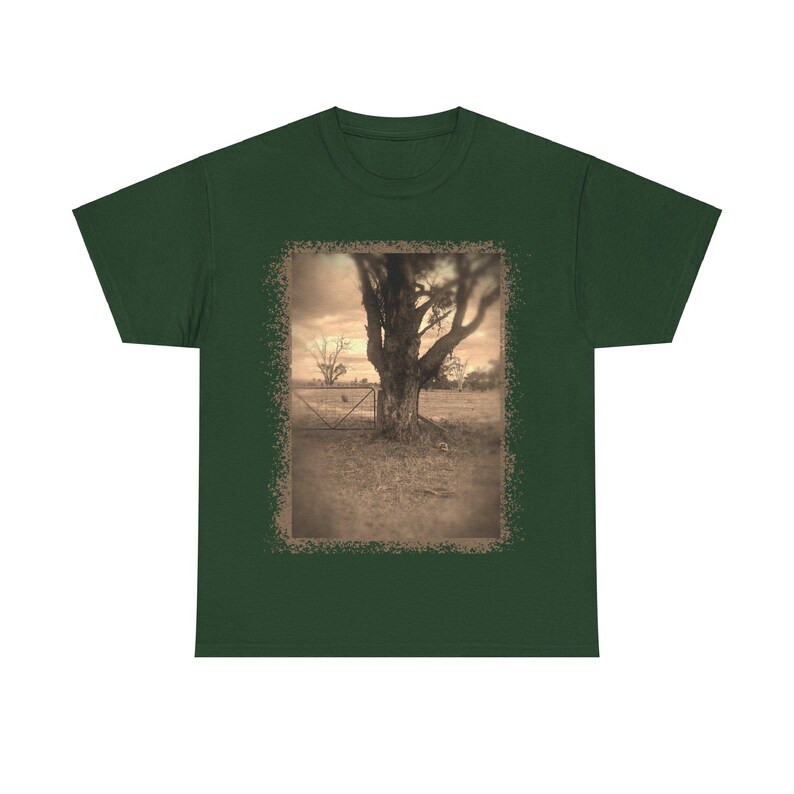 Vintage Tree Photography Unisex Heavy Cotton Tee, Nature Lover Gift ...