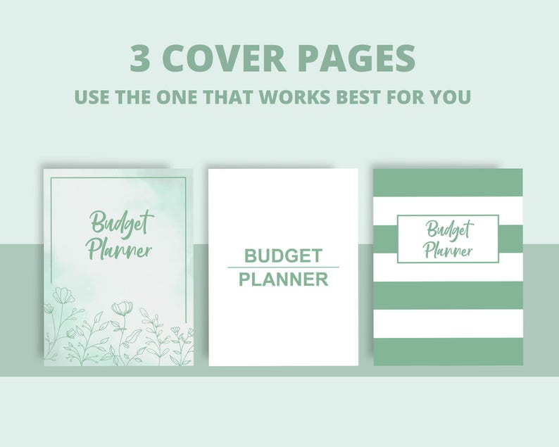 Budget Planner Printable, Finance Tracker, Finance Planner, Floral ...