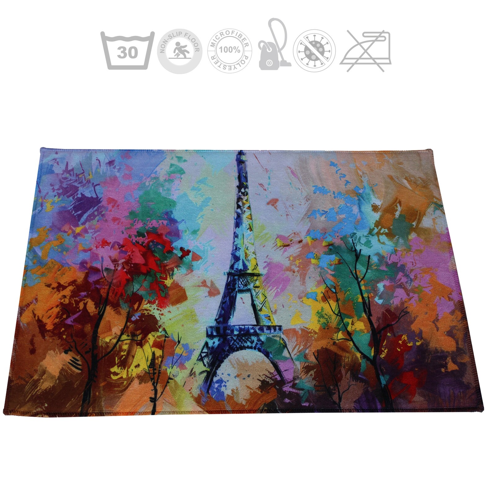 Keith Colorful Rug,keith Haring Design,hare Design,home Decor Rug ...