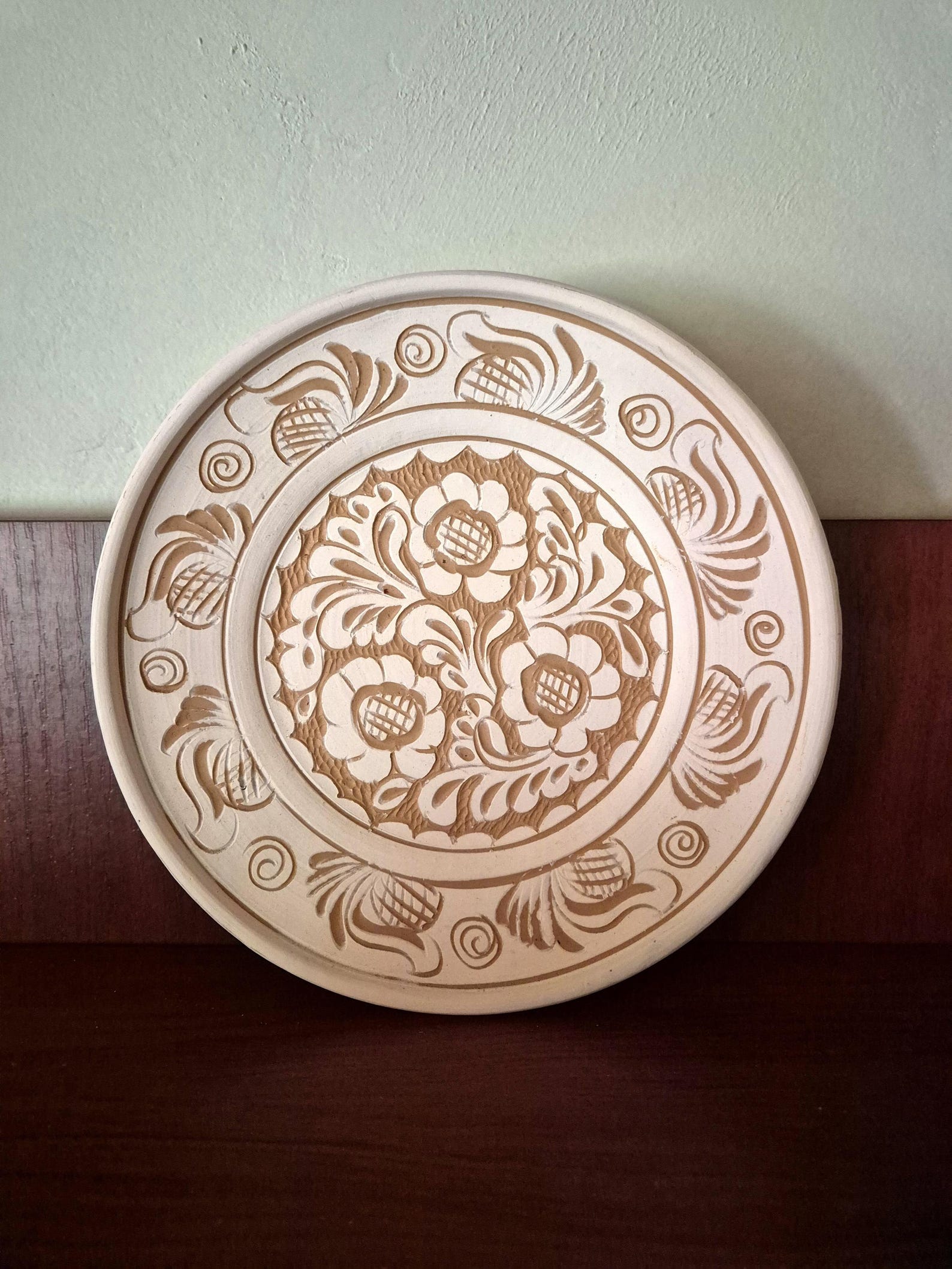 Handmade Korond Ceramic Plate | Traditional Romanian Pottery Decor - Etsy