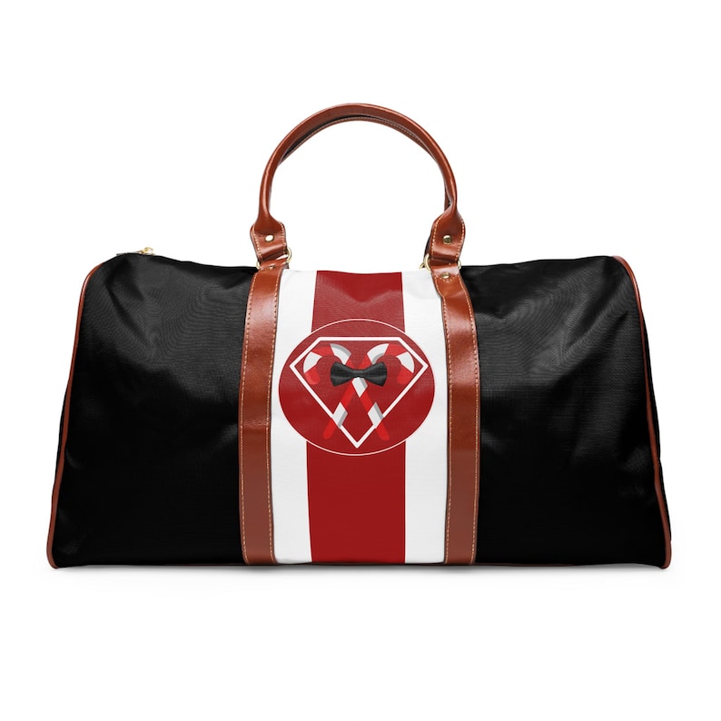 Custom Kappa Inspired Duffle Bag, Waterproof Travel Carry-on, Greek ...