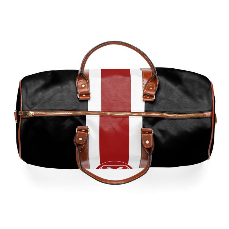 Custom Kappa Inspired Duffle Bag, Waterproof Travel Carry-on, Greek ...