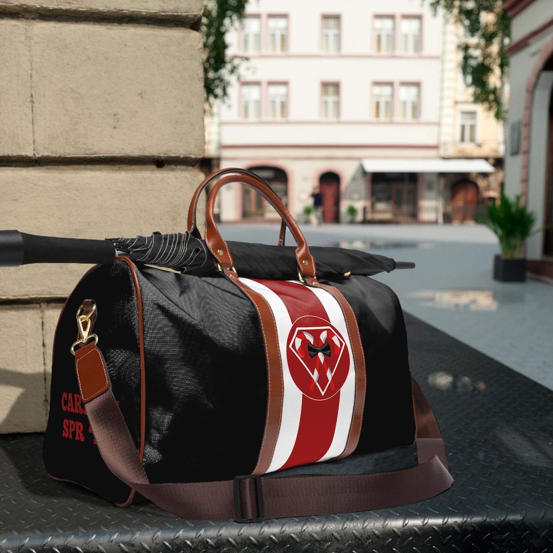 Custom Kappa Inspired Duffle Bag, Waterproof Travel Carry-on, Greek ...