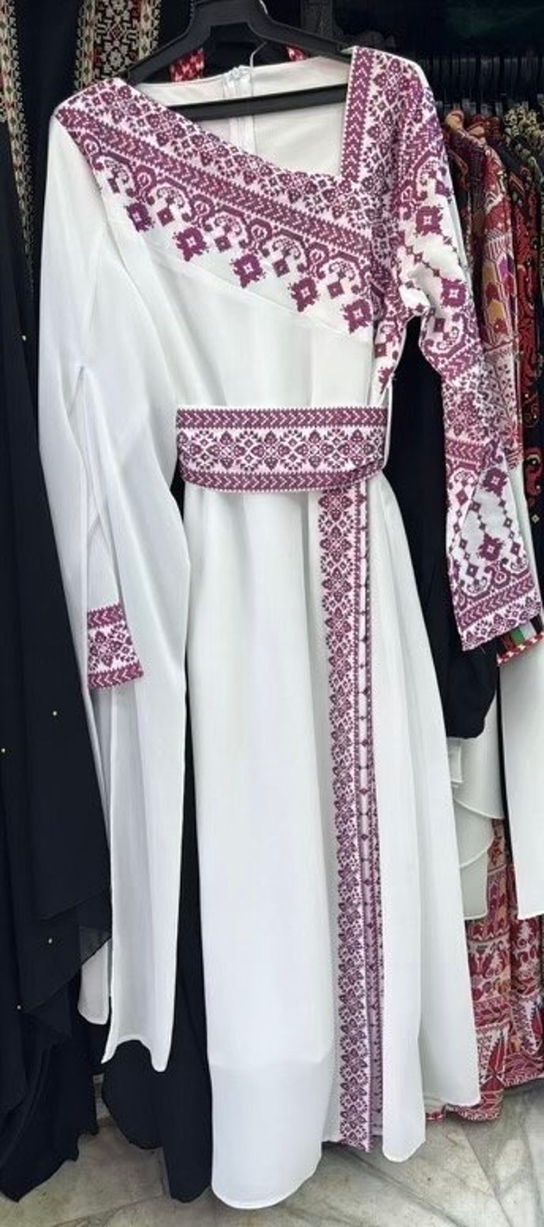 Embroidery Palestine Dress, Vintage Style, Heritage Palestinian ...
