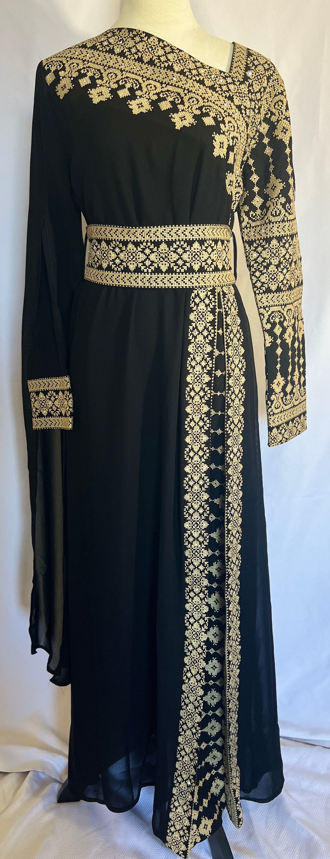 Embroidery Palestine Dress, Vintage Style, Heritage Palestinian ...