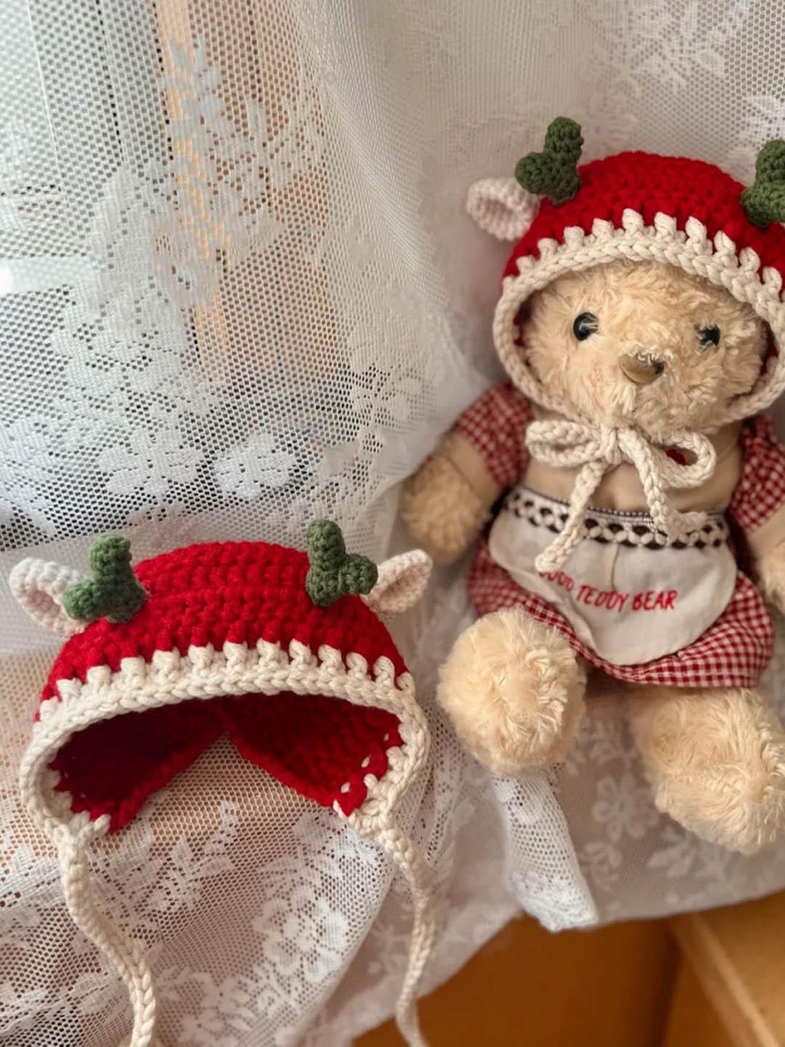 Crochet Reindeer Hat Pattern: Christmas Deer Cosplay Custom (PDF ...