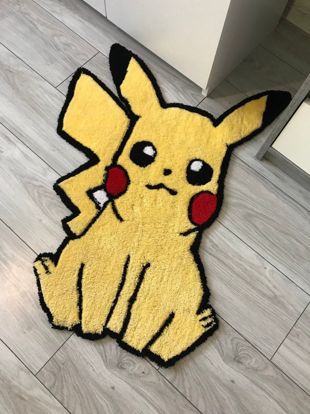 A Stylish Tufted Mat With a Cartoon Character 100% Handmade, Will ...