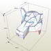 DIY Wolf Hat Model Papercraft 3D Creative Hobby PDF Template Animal ...
