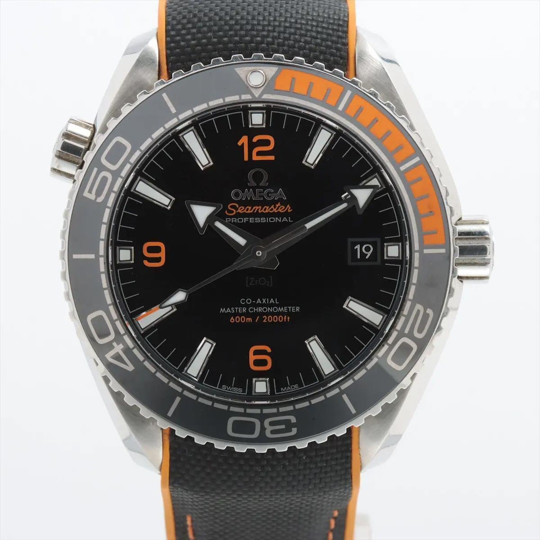 Omega Seamaster Planet Ocean Bonus Rubber Strap Orange Come Box and ...