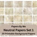 Neutral Background Printable Decoupage Papers Junk Journal Digital ...