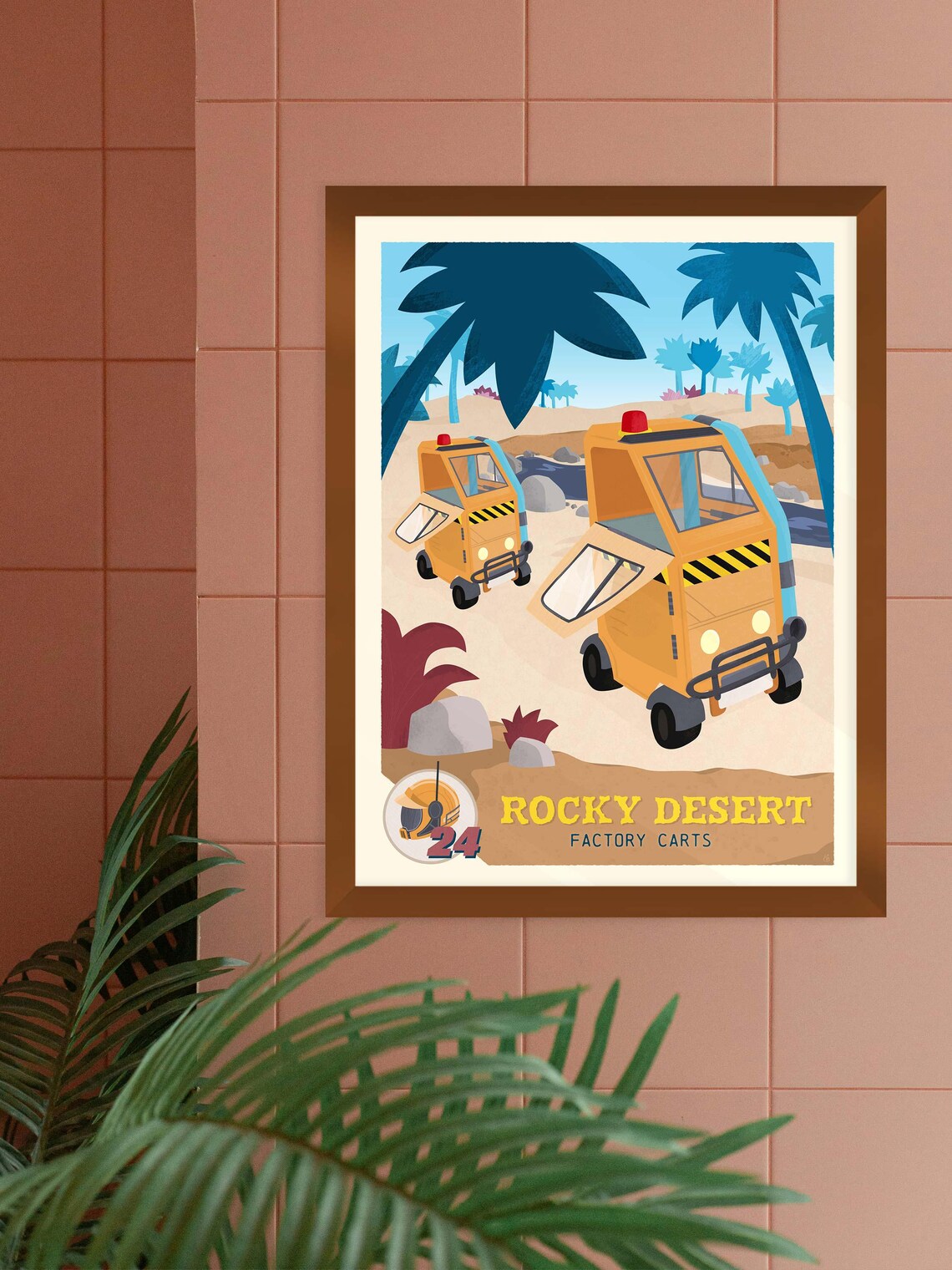 Satisfactory Game Travel Advertisement Poster Original Artwork - Etsy