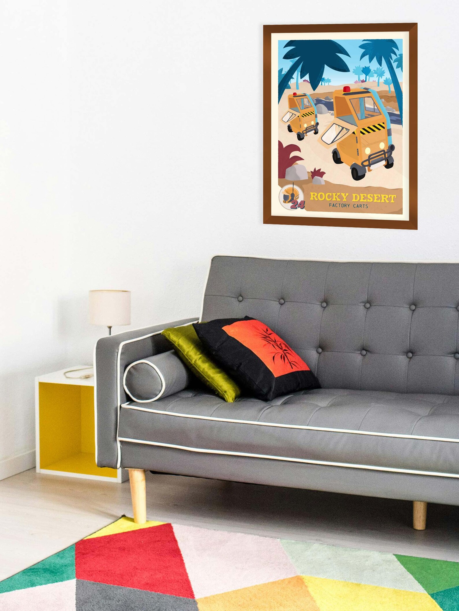 Satisfactory Game Travel Advertisement Poster Original Artwork - Etsy