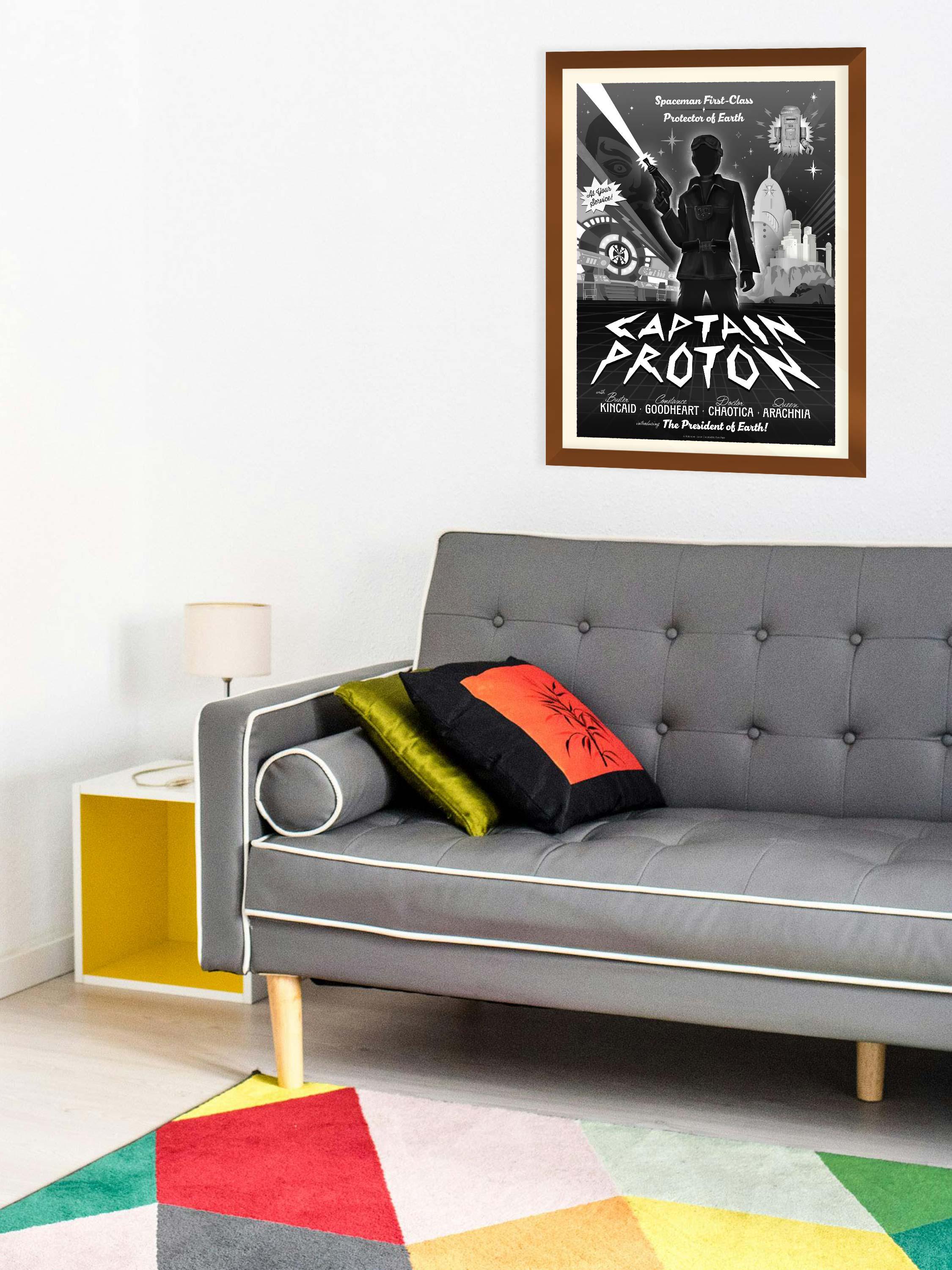 Star Trek Captain Proton Advertisement Poster Original Artwork - Etsy