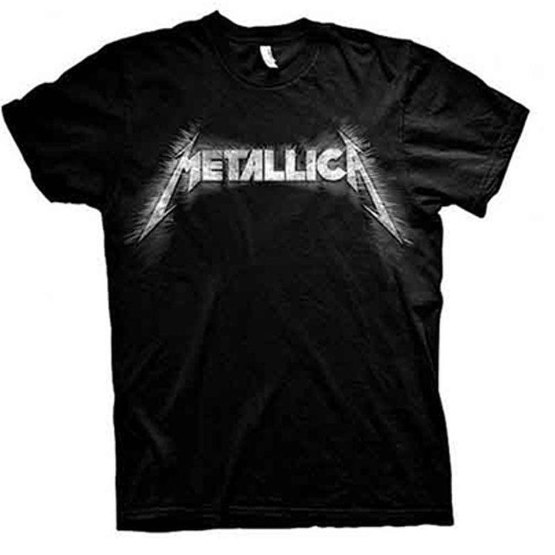 METALLICA Spiked Back Print Band T-shirt - Etsy