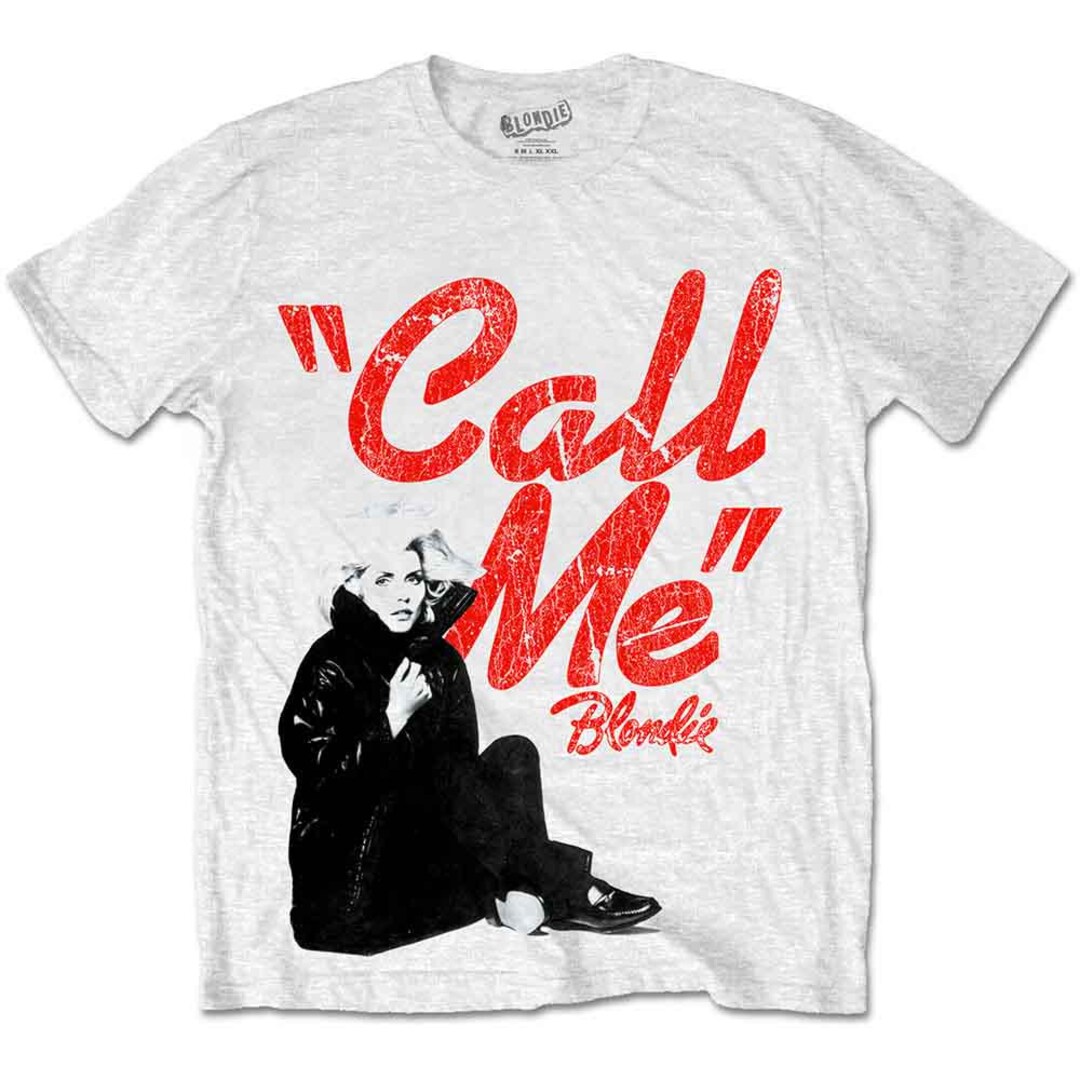 BLONDIE Call Me Band T Shirt - Etsy