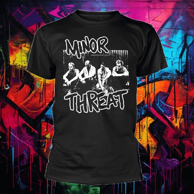 MINOR THREAT Xerox Band T-shirt - Etsy