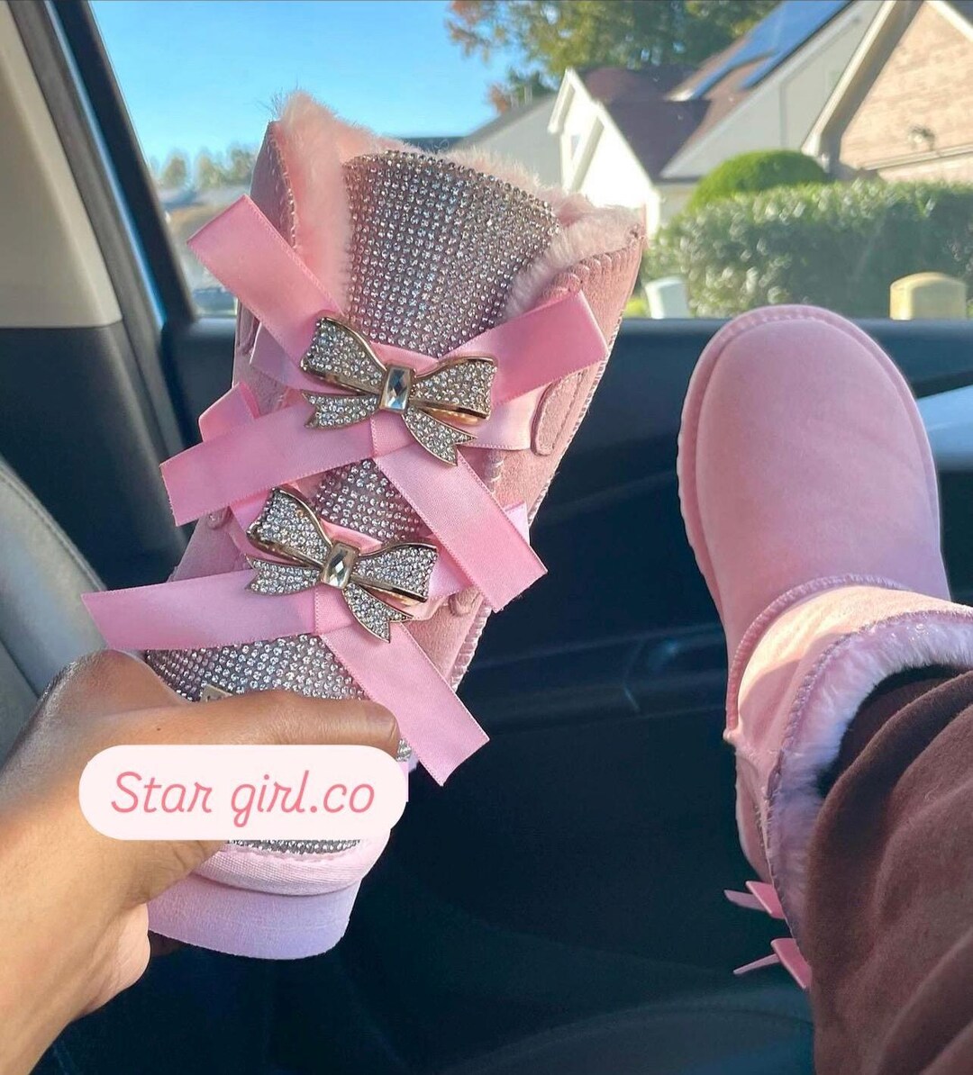 Custom Rhinestone Ugg Boots!! These Are on a Pre-order Basis!! Boots ...