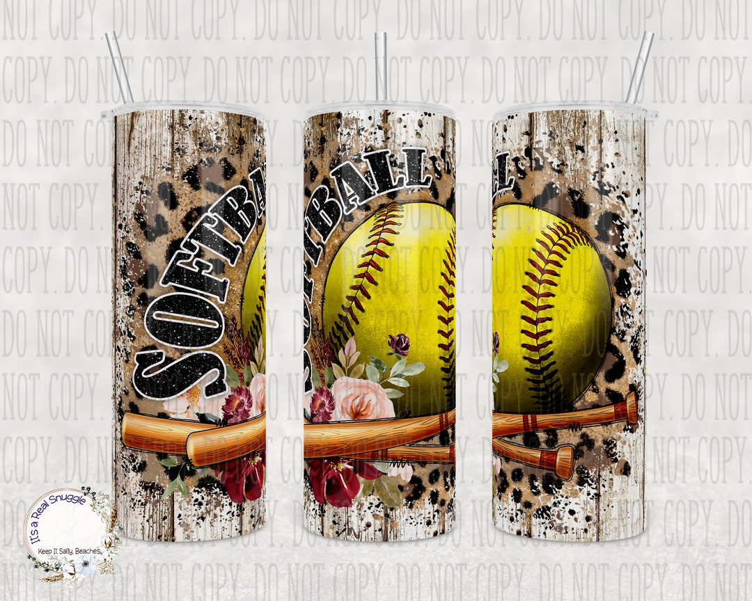 Softball Mom Tumbler, Game Day Drinkware, Softball Player Gift - Etsy