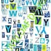 Blue Magazine Cutout Letters A-Z, 1-10 (JPG Digital Download) - Etsy