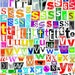 Magazine Cutout Letters: Printable Collage Alphabet (JPG) - Etsy