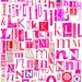 Pink Magazine Cutout Letters: Collage Alphabet (JPG Digital Download ...