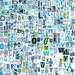 Blue Magazine Cutout Letters A-Z, 1-10 (JPG Digital Download) - Etsy