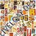 Printable Magazine Cutout Letters: Orange Collage (JPG) - Etsy