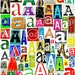 Magazine Cutout Letter A Collage Sheet (JPG Digital Download) - Etsy